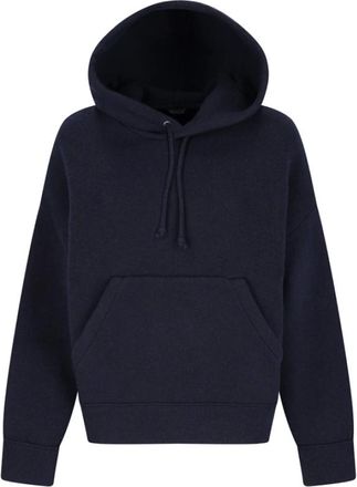 Bottega Veneta Femme, Sweatshirts et sweats &agrave; capuche, Bleu, Taille: 38 FR Sweater MW Compact Cashmere Knit