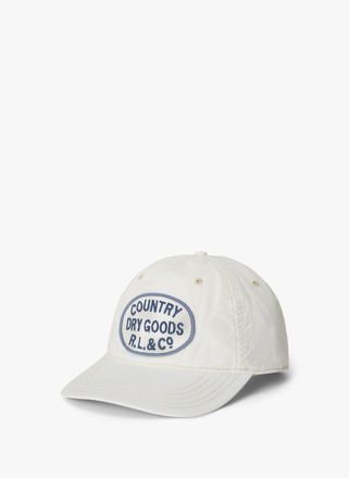 Polo Ralph Lauren Casquette avec patch brod&eacute; en coton