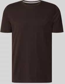 Fynch-Hatton T-Shirt mit Rundhalsausschnitt und Label-Stitching