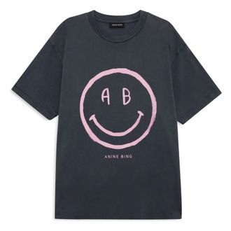 Anine Bing T-shirt Wagner Smiley Anine Bing