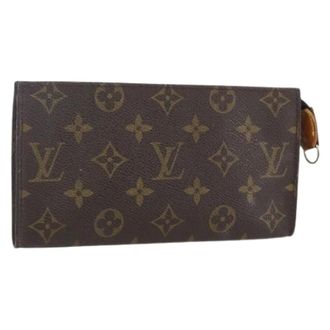 Louis Vuitton Pochette en Toile Pre-owned - Femme - Pre-owned - Brun - Taille: ONE Size