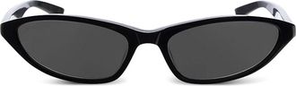 Balenciaga Lunettes De Soleil - Noir