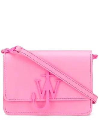 J.W.Anderson Mini Malibu Umh&auml;ngetasche - Rosa