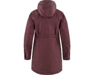Fj&auml;llr&auml;ven Outdoorjacke Kiruna Padded Parka W Vielseitiger Damenparka f&uuml;r Alltag und Outdoor mit wind- und