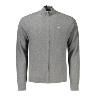 Napapijri Damavand Cardigan - - Knitwear - Herren - Grau - L