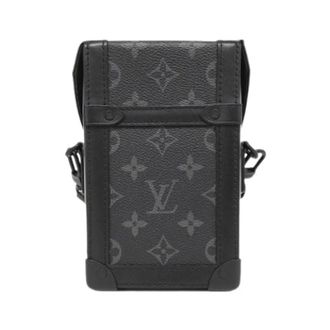 Louis Vuitton Pre-owned Sac Bandouli&egrave;re Vertical Trunk Portefeuille Port&eacute; Travers Monogram Eclipse - unisex - Pre-owned - Noir - Taille: ONE Size