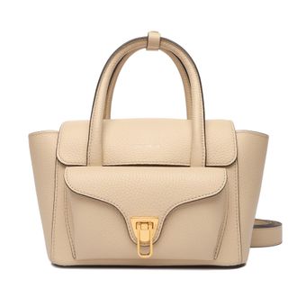 Coccinelle Handtasche Coccinelle T8A Coccinelledouble Beat E1 T8A 18 03 01 Beige