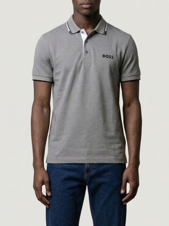 HUGO BOSS Polo BOSS Homme couleur Gris