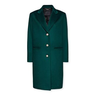 Elena Miro Femme, Manteaux, Vert, Taille: 56 FR Wool coat