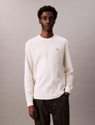 Calvin Klein Jeans Langarmshirt Mit Rundhalsausschnitt