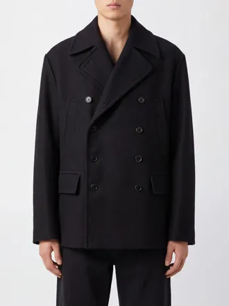 Dries Van Noten Mantel Herren Farbe Schwarz