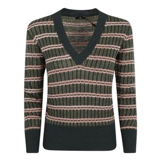 Etro Femme, Pulls, Multicolore, Taille: 34 FR Haut Bleu Style Élégant