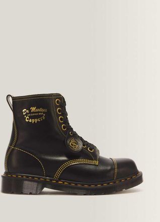 Dr. Martens 1460 Cappers Classic Calf Leder Schn&uuml;rstiefel in Schwarz, Gr&ouml;&szlig;e: 36