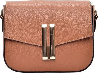 Anna Luchini Braun Rindsledertasche