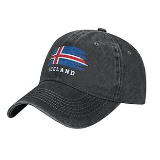 Generic Casquette De Baseball Drapeau De LIslande Islandais S&eacute;chage Rapide Sun Protection Casquettes Anti-Soleil Chapeau Soleil pour Soir&eacute;es Femmes P&ecirc;che