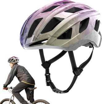 Generico Fahrradhelm: Stilvolles sportliches Design, verstellbares Belüftungsvisier, starke stoßfeste Schale, leichter und atmungsaktiver Helm, bequem, sicher,