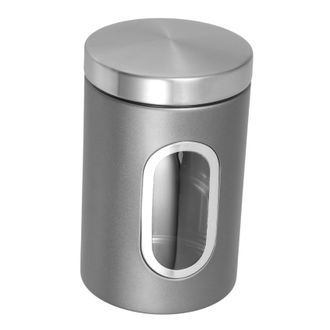 Cabilock Beh&auml;lter Mit Deckel Aus Edelstahl Luftdichte Aufbewahrungsdose F&uuml;r Kaffee Gew&uuml;rze Mehl Reis Und Lebensmittel Mit Sichtfenster F&uuml;r K&uuml;che Und Haushalt