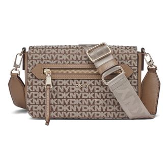 DKNY Iconic Crossbody-Tasche mit verstellbarem Riemen - - Bags - Damen - Braun - ONE SIZE