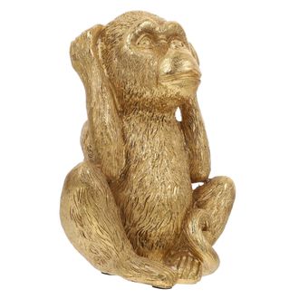 Cabilock Kunstharz AFFE Figur Zarte Affen Schmuck Ornament F&uuml;r Home Desktop Dekoration Leicht Tragbar Platzsparend Lebendiges Affendekor