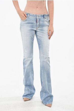 Dsquared2 Medium Waist Boot Cut Jeans 24cm Größe 40