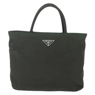 Prada Pre-owned Nylon Tote Bag - - Pre-owned - Damen - Gr&uuml;n - ONE SIZE