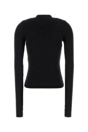 Balenciaga Fitted T-shirt - Black