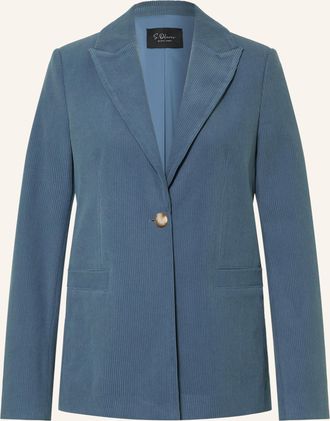 s.Oliver Black Label S.Oliver Black Label Cordblazer gruen