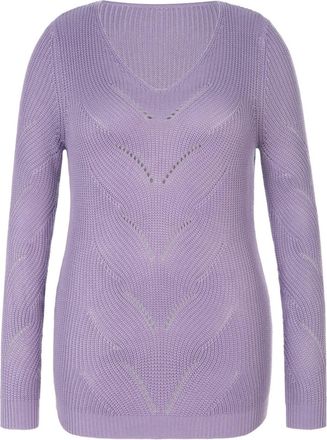 Anna Aura V-Pullover Anna Aura lila
