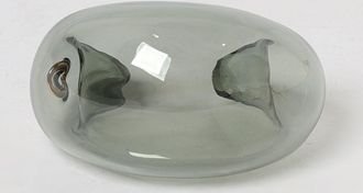 Alaia Bubble Armreif aus mundgeblasenem Glas mit graviertem Logo