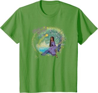 Disney Wish Asha and Star Rosas Castle Watch Us Shine T-Shirt