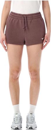 Nike Shorts Club Fleece Sportswear - Femme - Sport - Brun - Taille: 42 FR