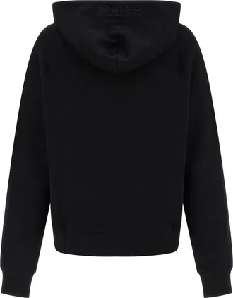 Max Mara Womens Black Cotton Sweatshirt Clothing