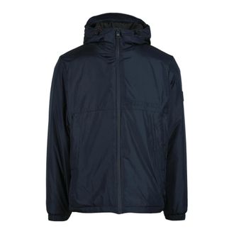 Tommy Hilfiger Gesteppte Jacke mit Rei&szlig;verschluss - - Jackets - Herren - Blau - M