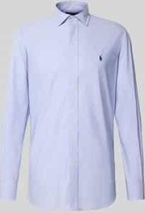 Polo Ralph Lauren Regular Fit Business-Hemd mit Logo-Stitching