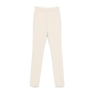 Sportmax PRE Hose - - Trousers - Damen - Wei&szlig; - 2XS