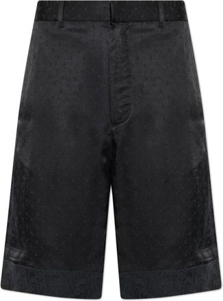 Emporio Armani Homme, Shorts, Noir, Taille: 2XL Shorts &agrave; motif cachemire