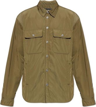 Dsquared2 Homme, Vestes, Vert, Taille: 2XL Veste Isol&eacute;e Avec Poches