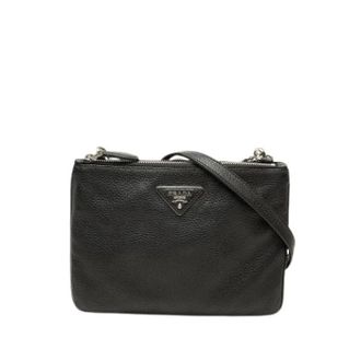Prada Pre-owned Vintage Crossbody Bag - - Pre-owned - Damen - Schwarzk - ONE SIZE