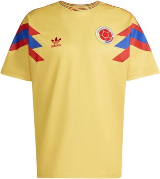 adidas Homme, Tops, Jaune, Taille: XL Kolumbien 1990 Ausw&auml;rtstrikot
