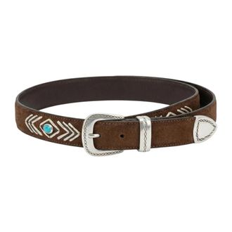 Alberto Luti Western Belt 924/35 - - Accessories - Herren - Braun - 105 CM