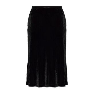AllSaints Jupe en velours Nalia - Femme - Jupes - Noir - Taille: 38 FR