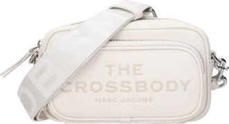 Marc Jacobs Femmes Sac Bandouli&egrave;re Cuir/Coton Blanc