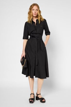 Gerard Darel Robe chemise en coton - PERRINE - Noir