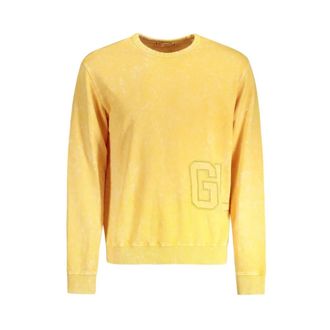 Guess Homme, Sweatshirts et sweats à capuche, Jaune, Taille: XL Sweater