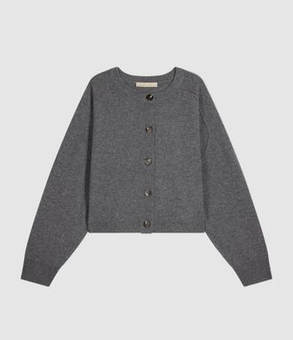 Vanessa Bruno Cardigan Douve Gris Chine