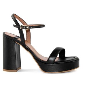 &Aacute;ngel Alarc&oacute;n Elegante Absatzsandale - - Shoes - Damen - Schwarzk - 39 EU