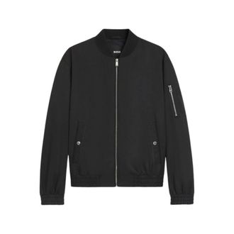HUGO BOSS Boss - Vestes > Vestes bomber - Homme - Vestes - Noir - Taille: XL