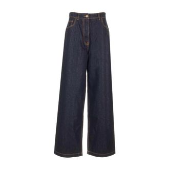 Etro Lurex Denim Jeans - - Jeans - Damen - Blau - W27