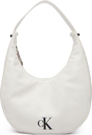 Calvin Klein Handtasche Calvin Klein Buckle Small Bag LV04F3513G Wei&szlig;