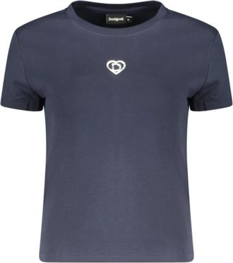 Desigual Berlin T-Shirt - - Tops - Damen - Blau - XS